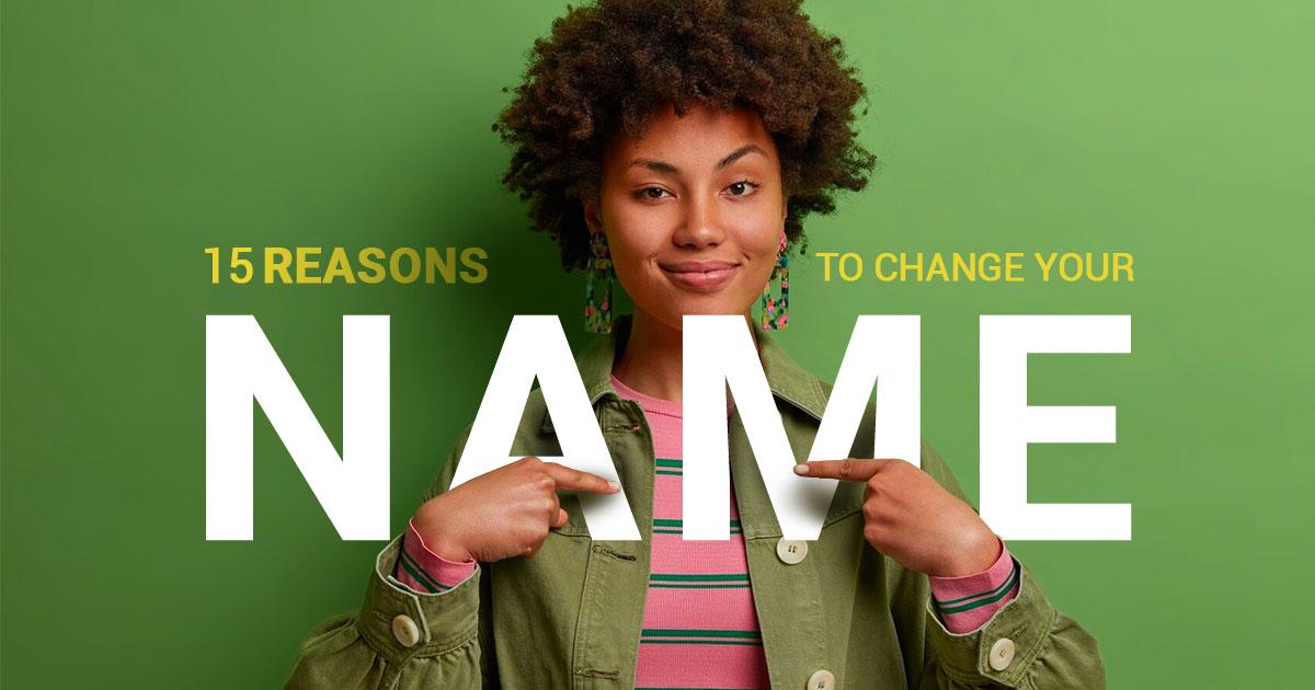 Why Do People Change Names? - Answers Republic