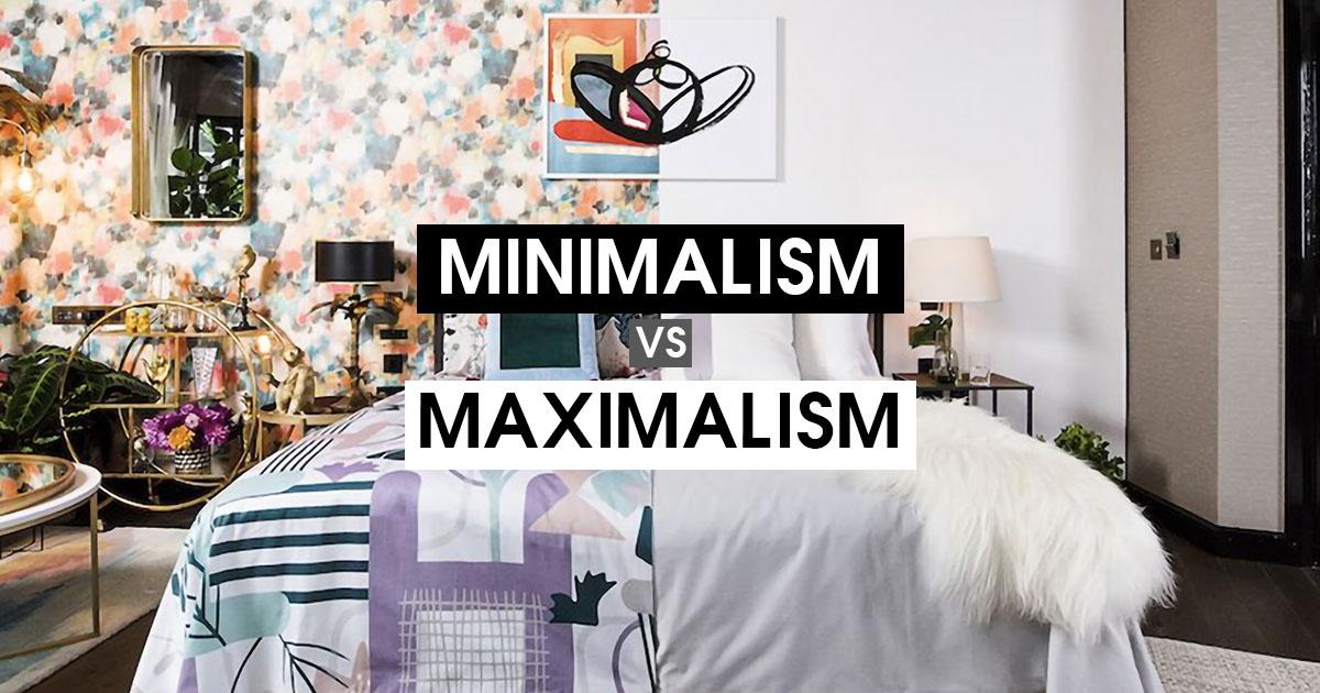 Minimalism vs Maximalism - And the Gray Area in Between