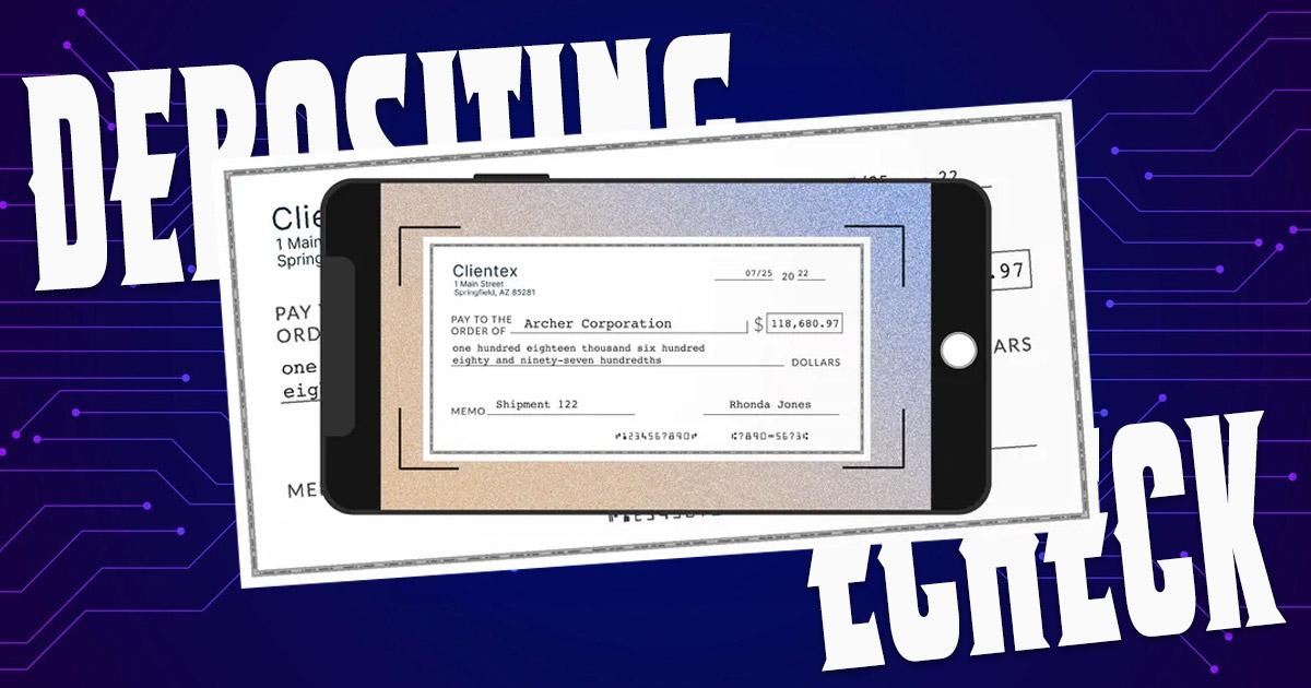 No Printer Needed! How to Deposit an eCheck Online