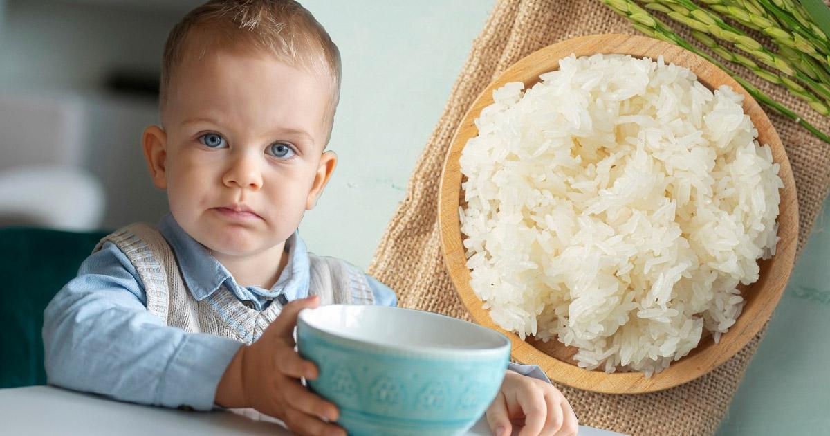 Rice for Baby: When can they start having them?