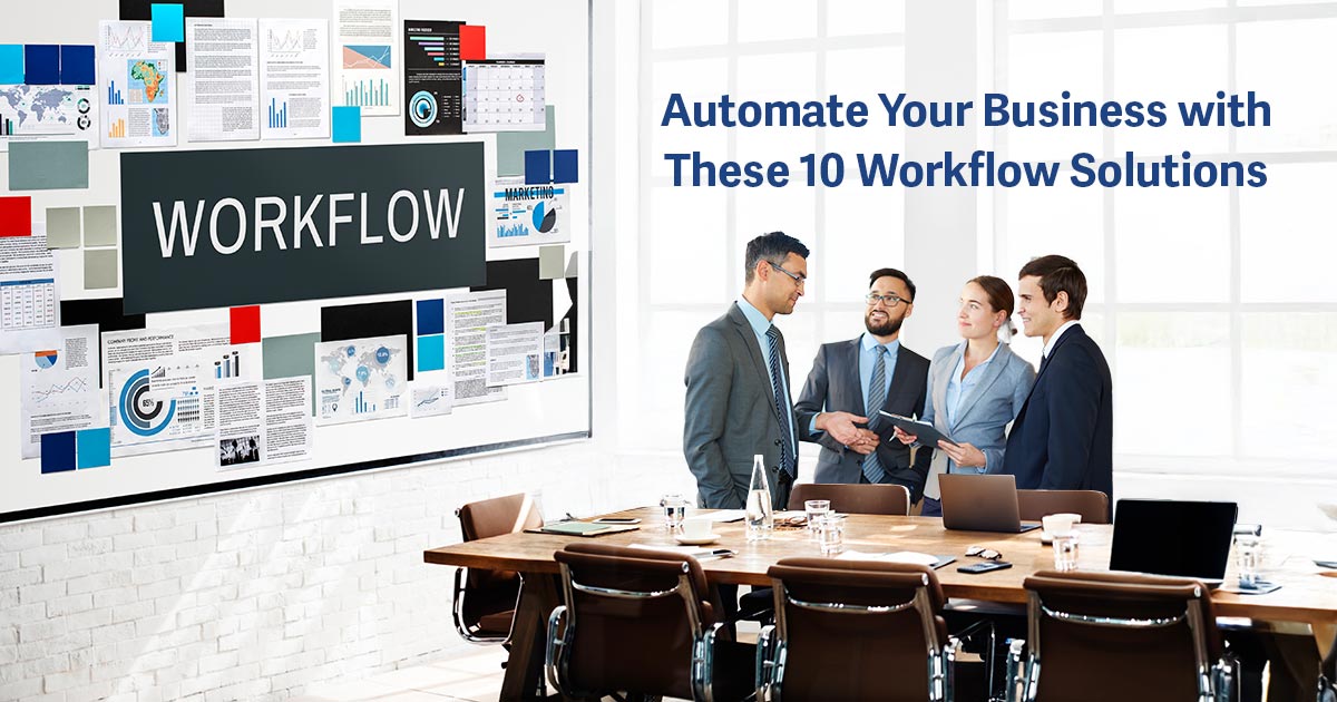 10 Workflow Automation Softwares for Business Efficiency
